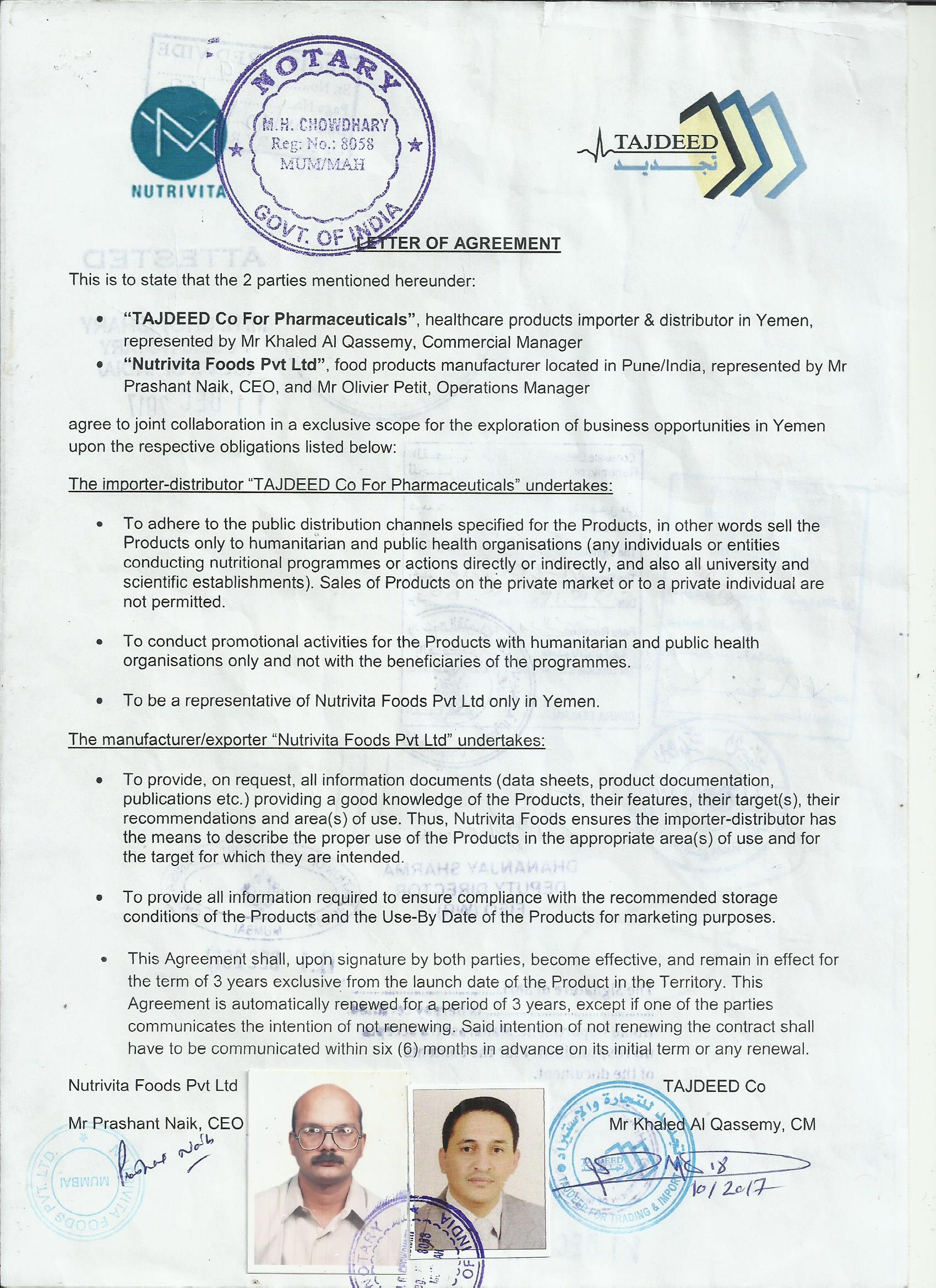 001 - Tajdeed Company